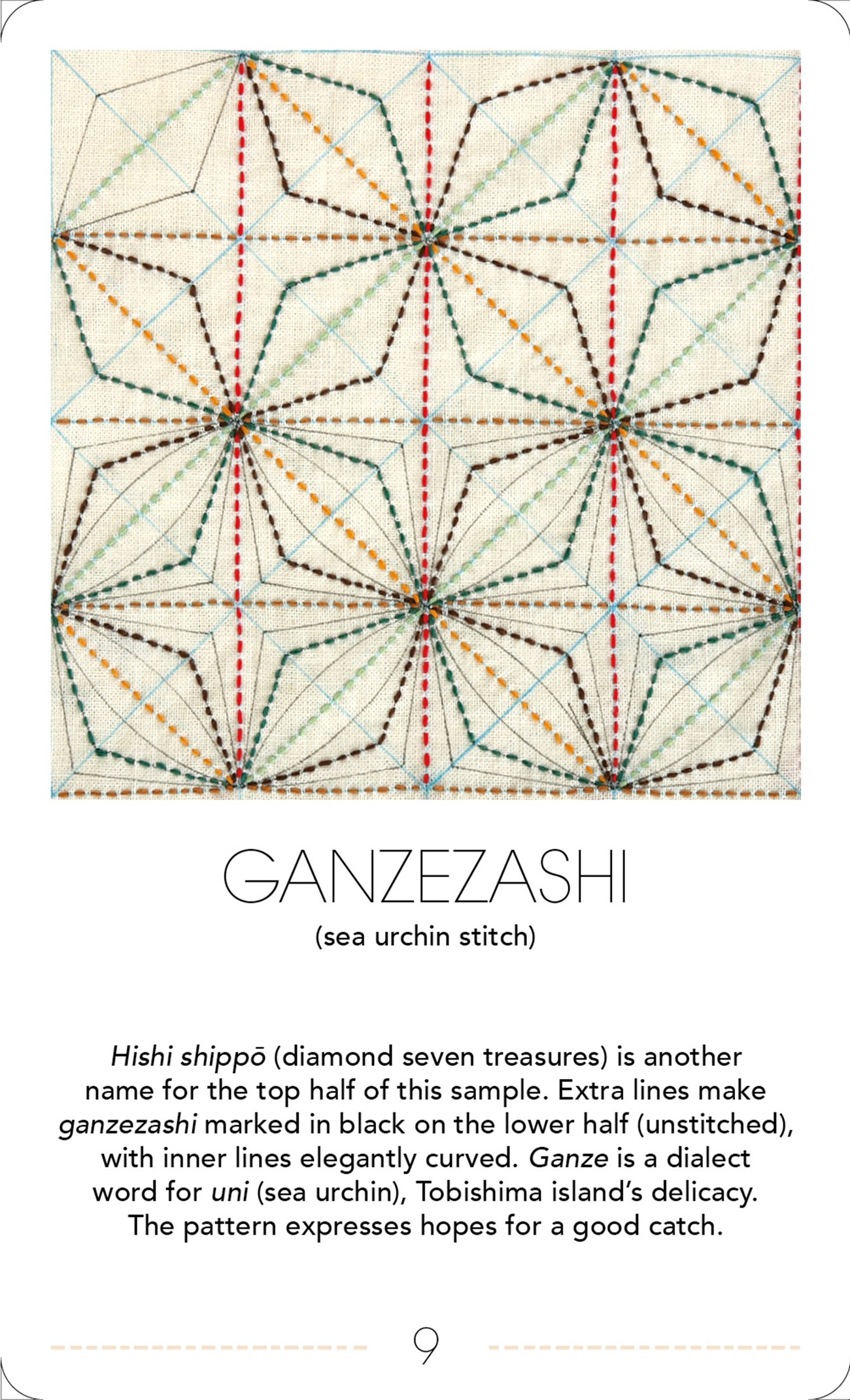 Ultimate Sashiko Card Deck