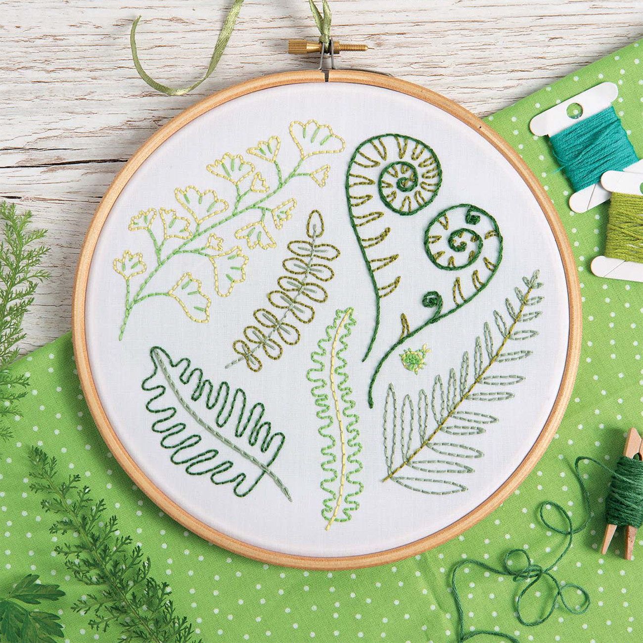 Embroidery Made Easy: Botanical Bliss
