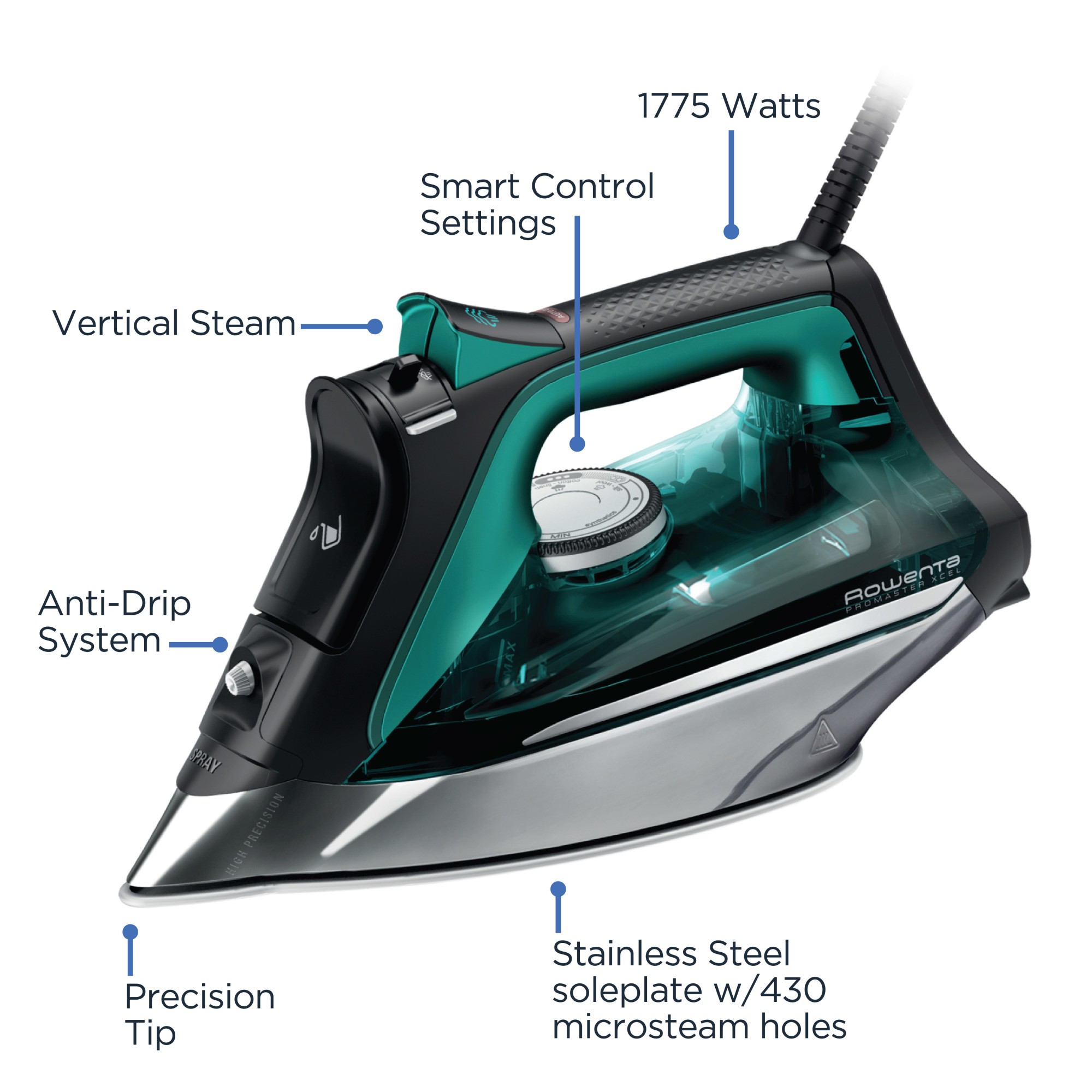 Pro Master X-cel Steam Iron