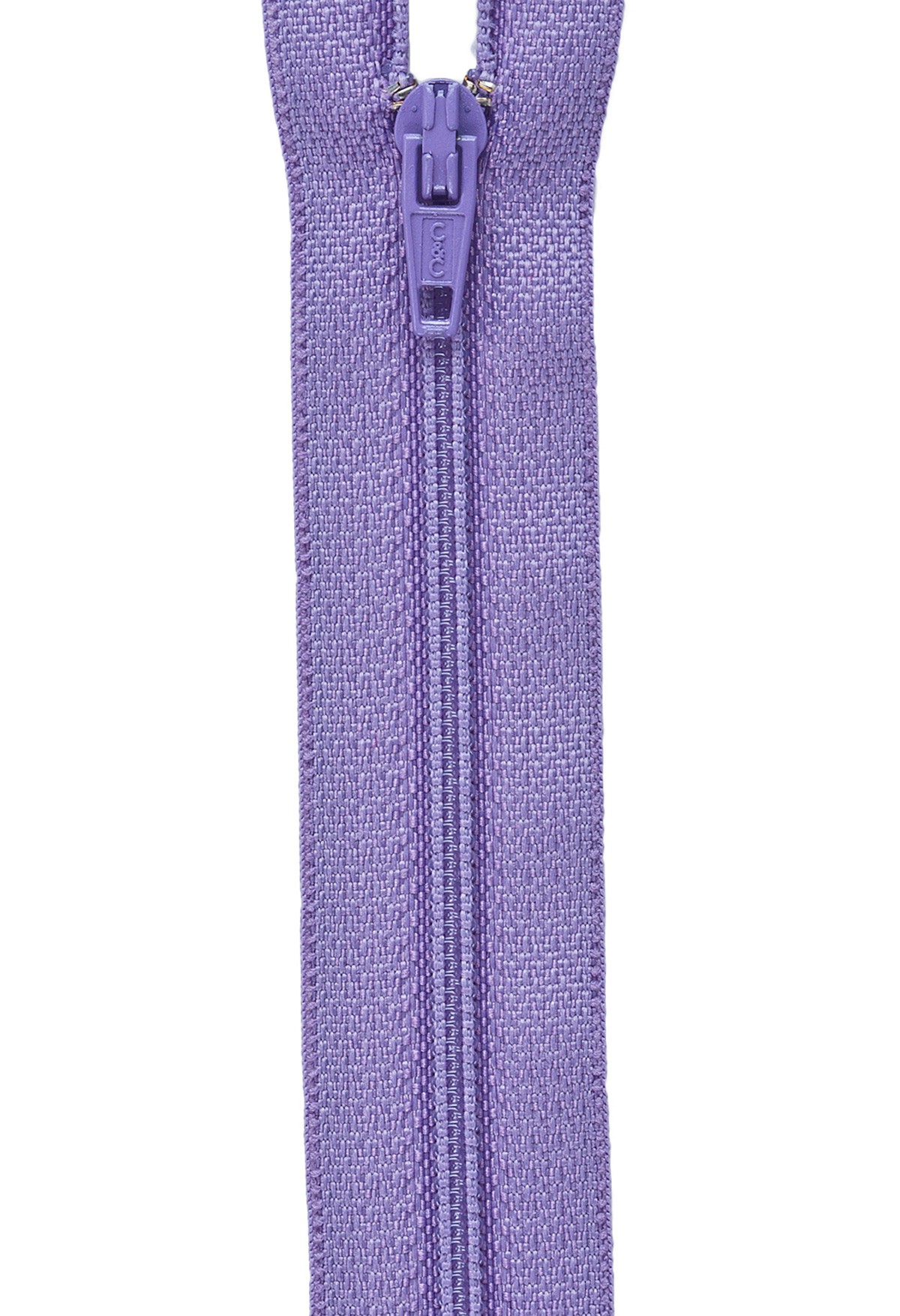 All-Purpose Polyester Coil Zipper 14in Violet