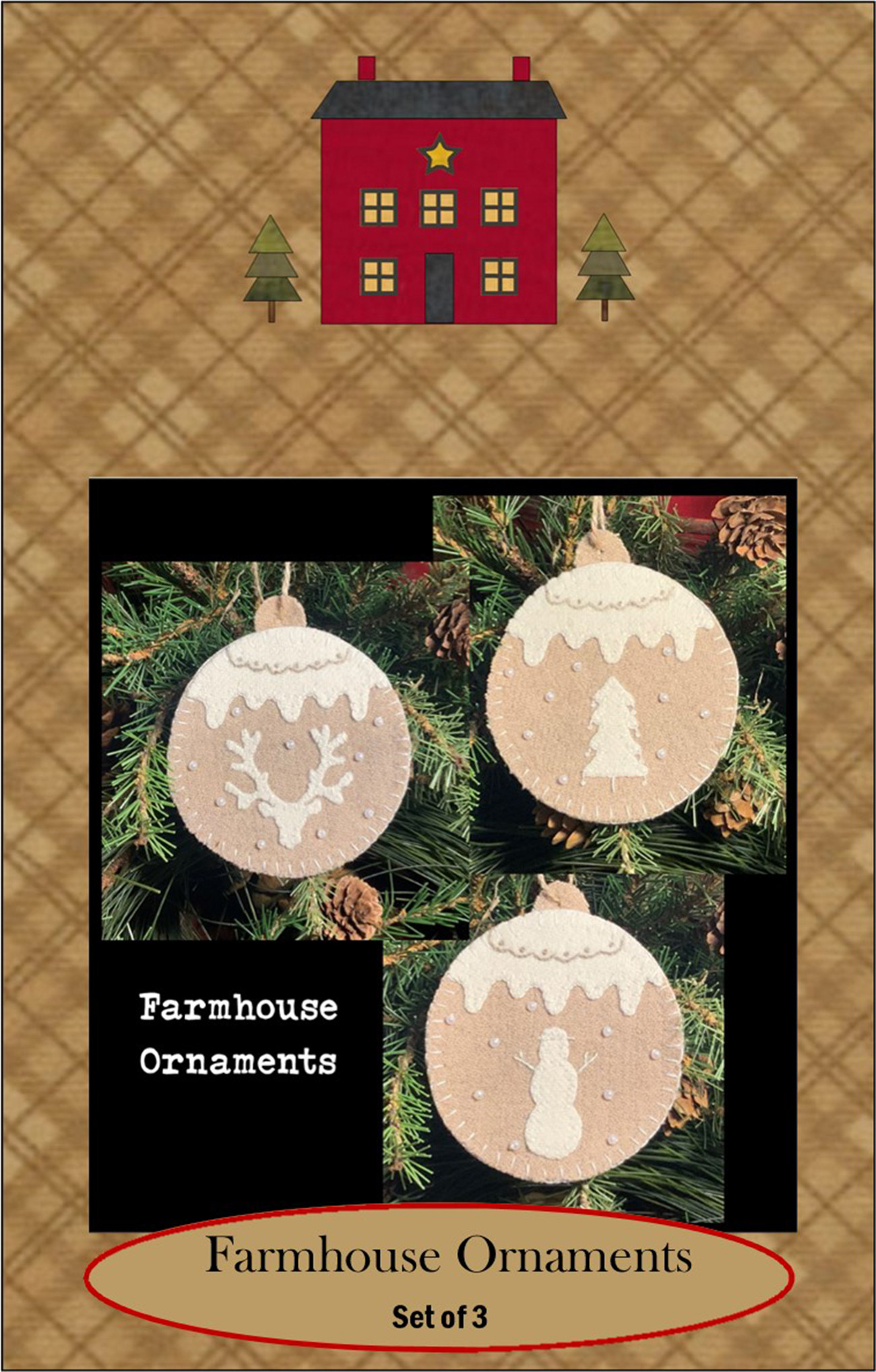 Farmhouse Ornaments By McCray, Rhonda