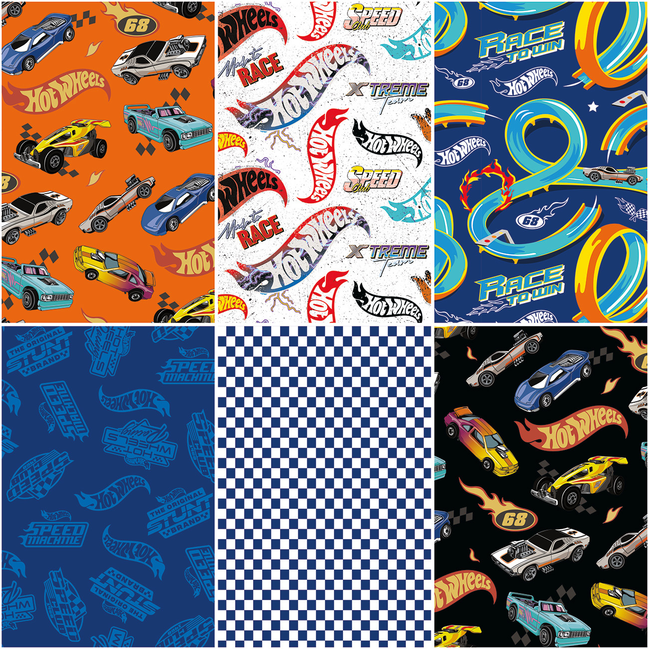 Hot Wheels Made to Race 25 Yard Flat Fold Bundle