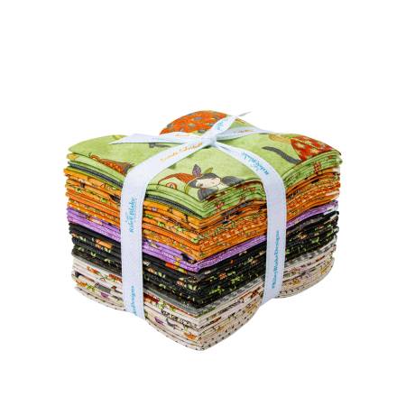 Ghoul Friends Fat Quarter Bundle, 24 Pcs. By Kogut, Teresa