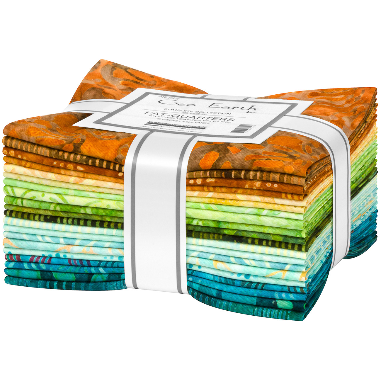 Fat Quarter Bundles, Geo Earth, 20pcs