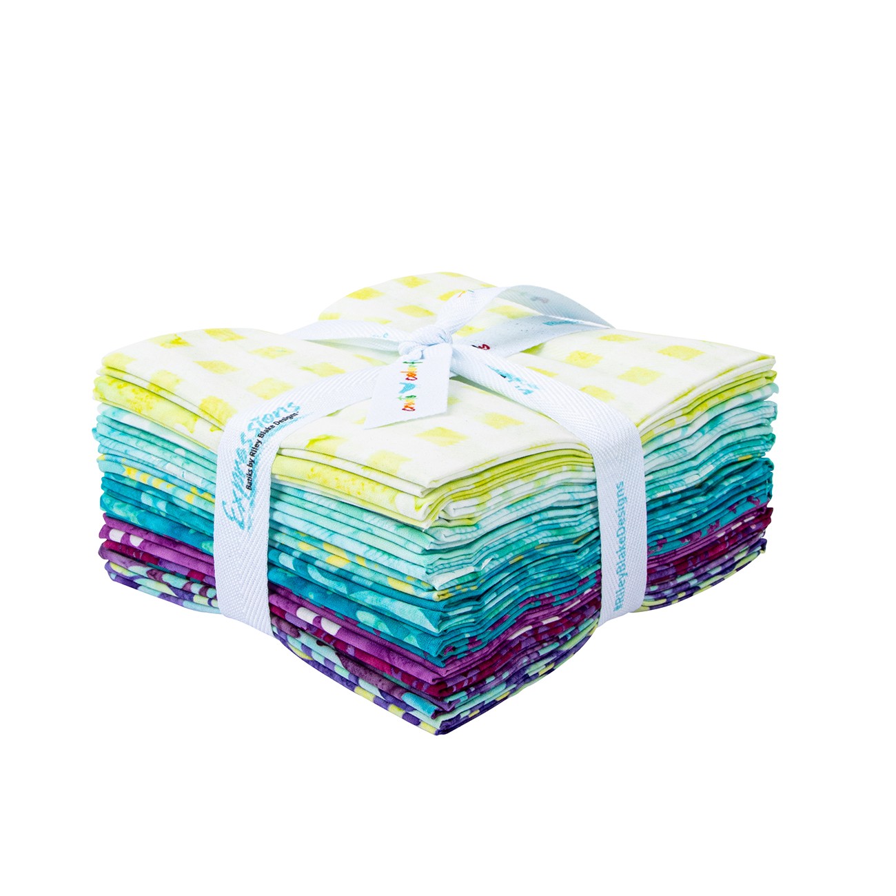 Batiks Daisy Dots Fat Quarter Bundle B, 14 Pcs. By Gibbs, Karen