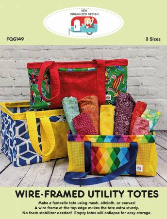 Wire-Framed Utility Totes By Hillestad, Joanne