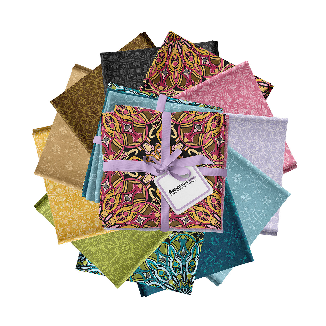 Fat Quarter Newest Worlds, 11pcs/bundle