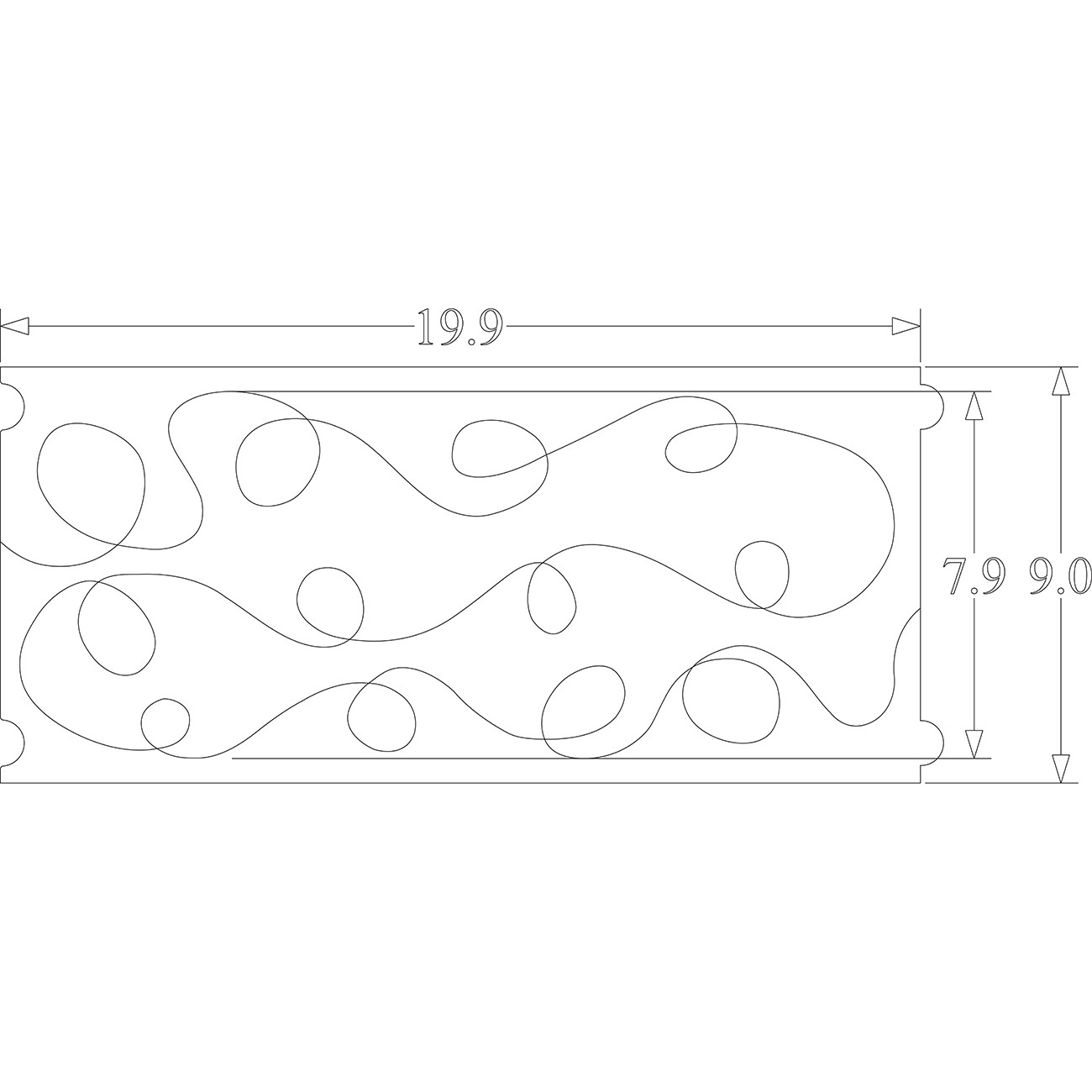 Loop de Loop Groovy Board By Siedlecki, Barbara