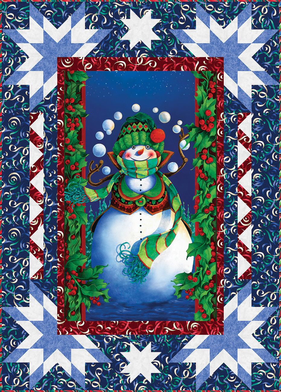 Quilt Kit Holiday Jolly by Golly