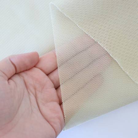 Beige Fine Mesh 1/2yd