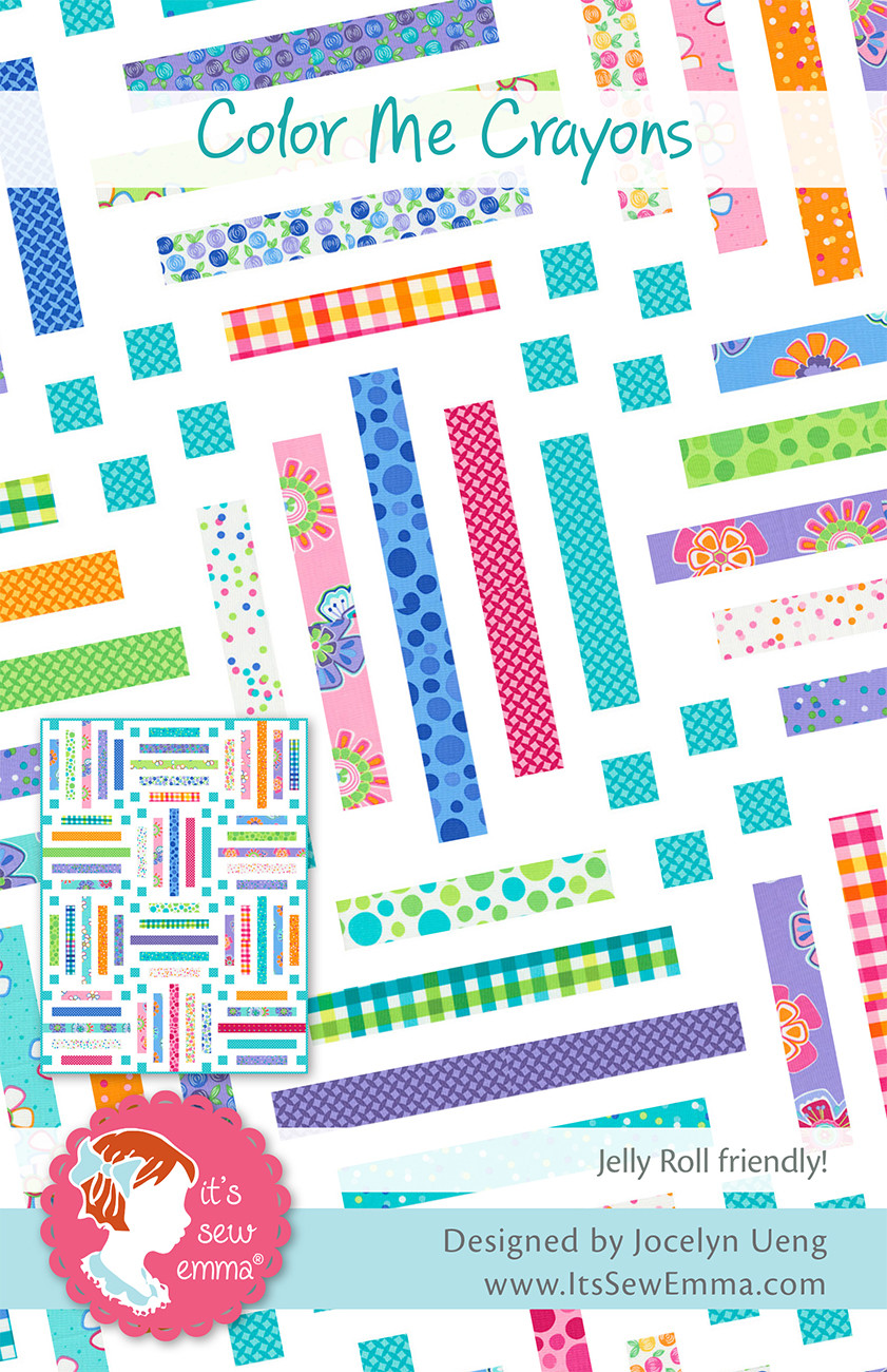 Color Me Crayons Quilt Pattern