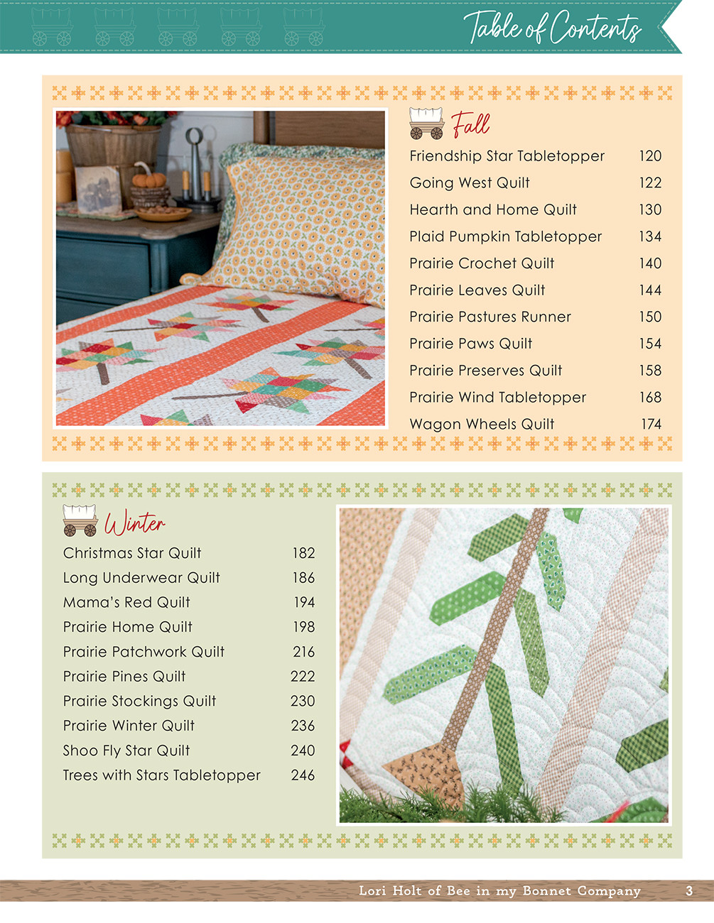 Prairie Home Quilt Book