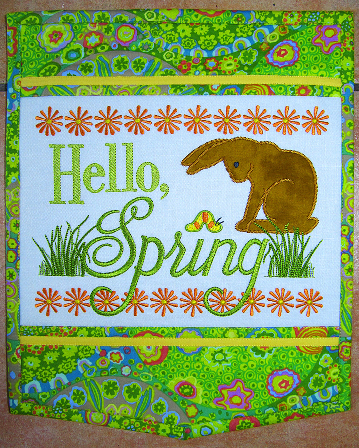 Hello Spring Wall Hanging By Babich, Janine