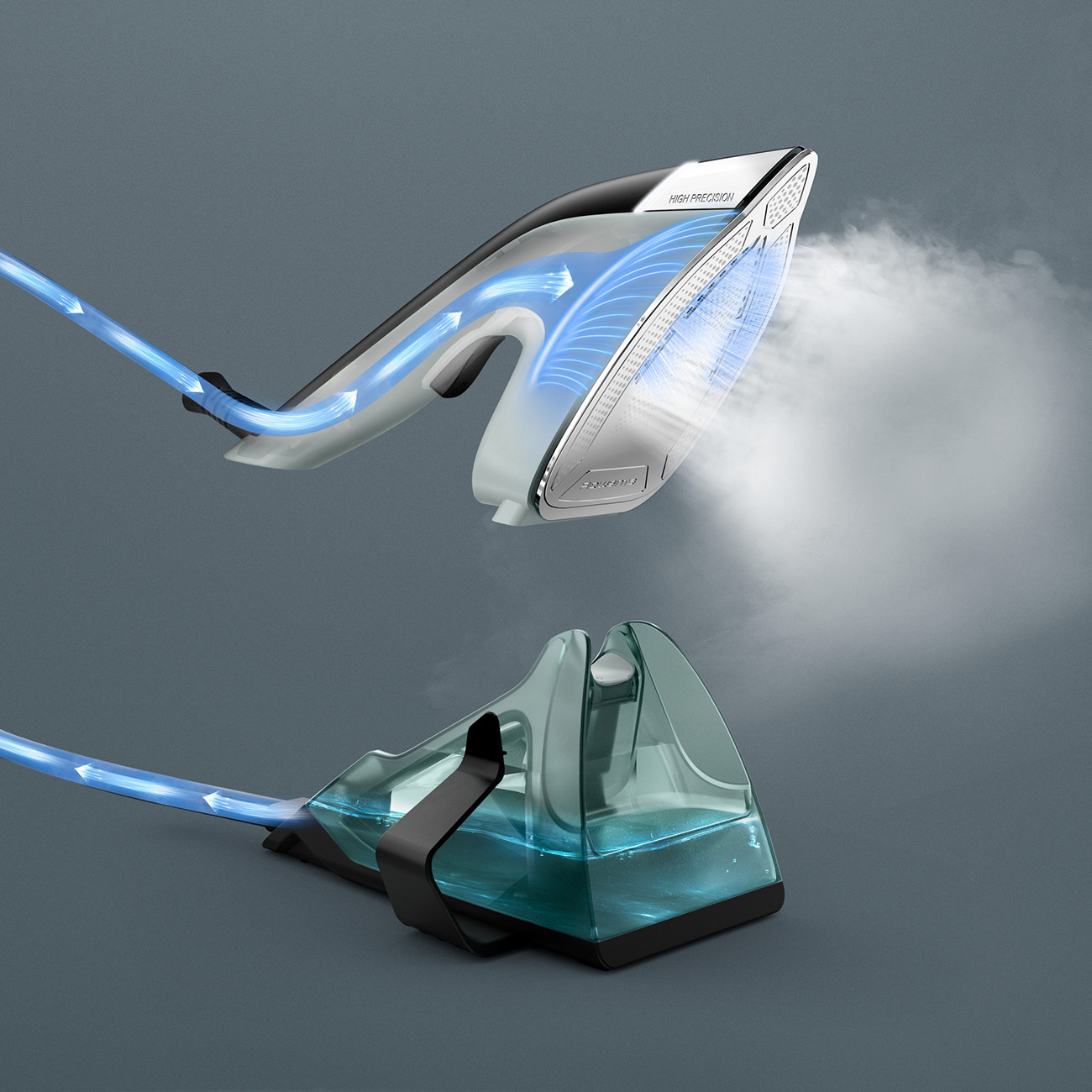 Duo Force 2-in-1 Steam Iron and Steamer