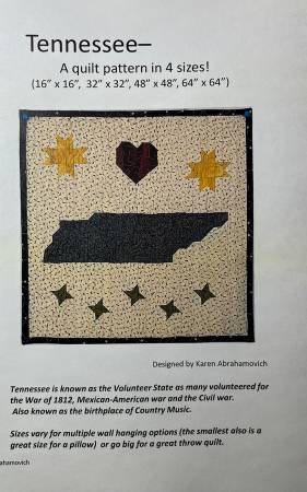 Tennessee Quilt Pattern