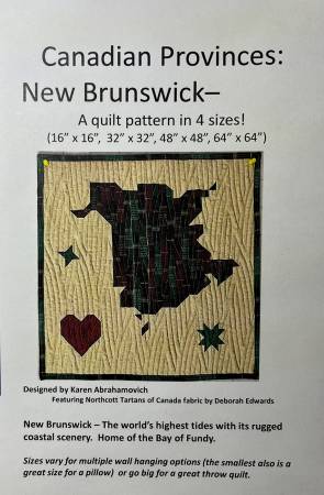 New Brunswick Canadian Provence Quilt Pattern