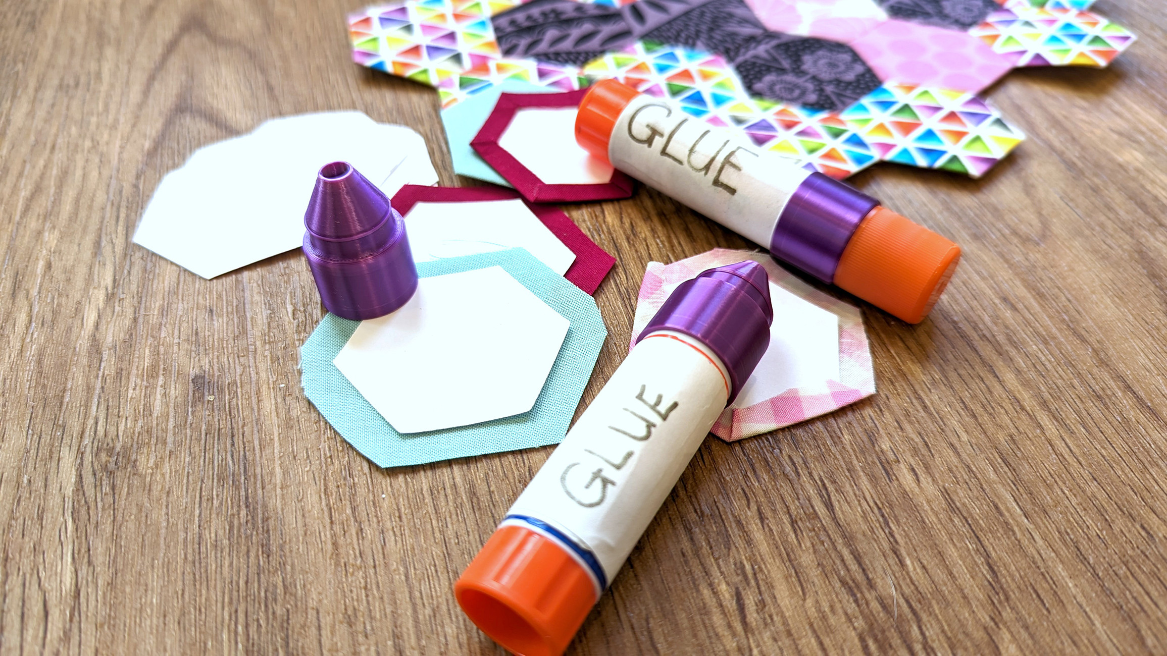 Glue Stick Precision Tip Purple