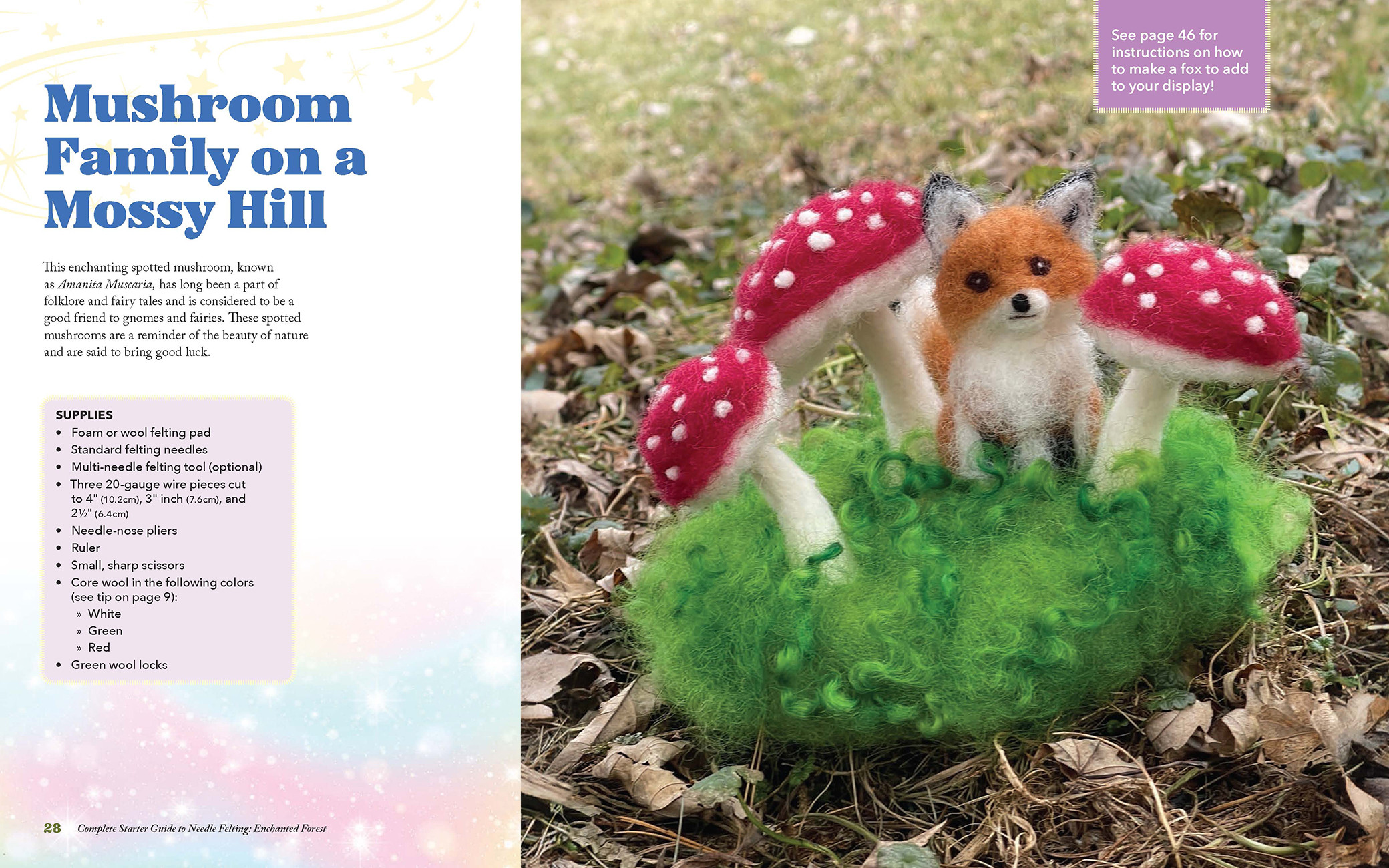 Complete Starter Guide to Needle Felting: Enchanted Forest