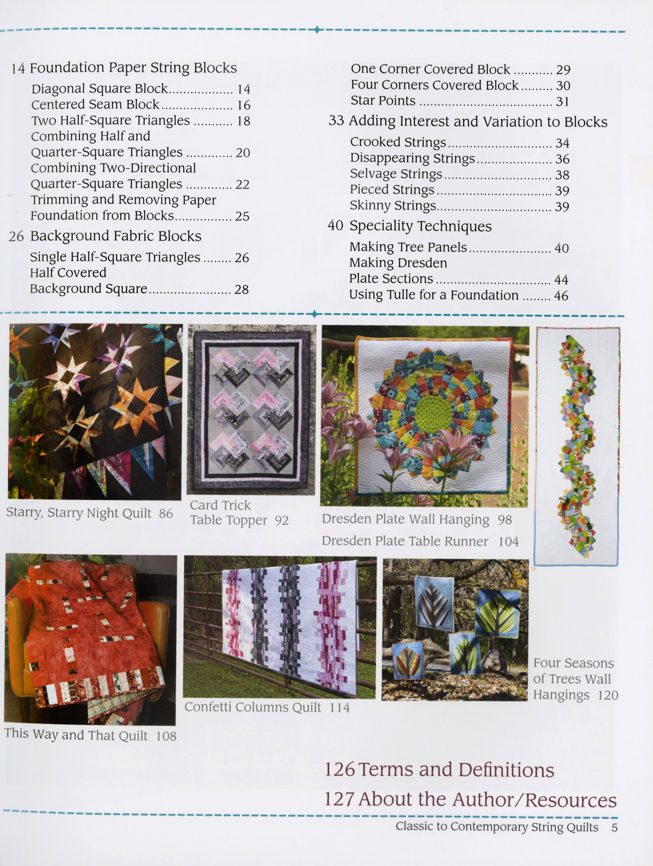 Classic To Contemporary String Quilts By Hogan, Mary