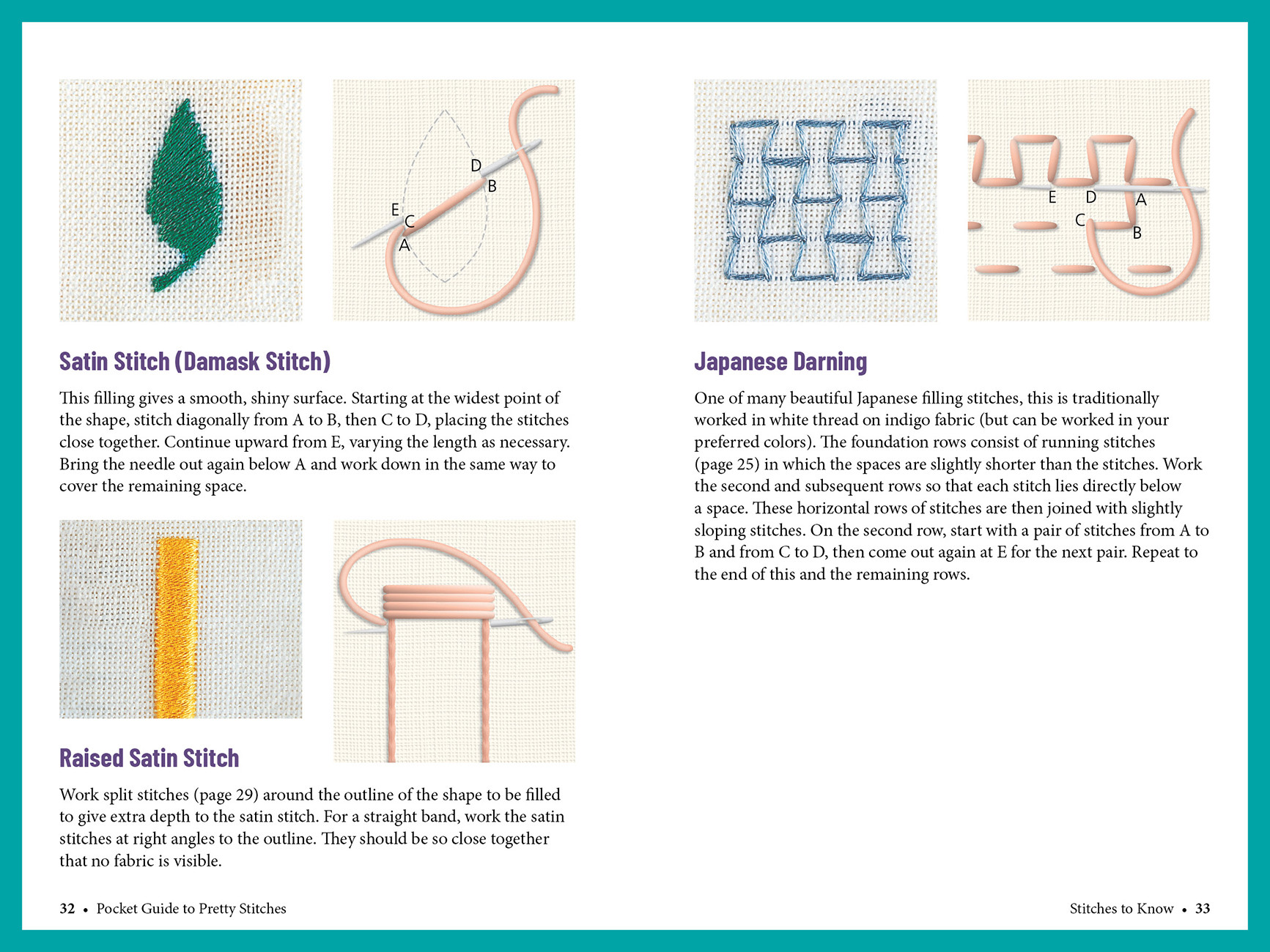Pocket Guide to Pretty Stitches