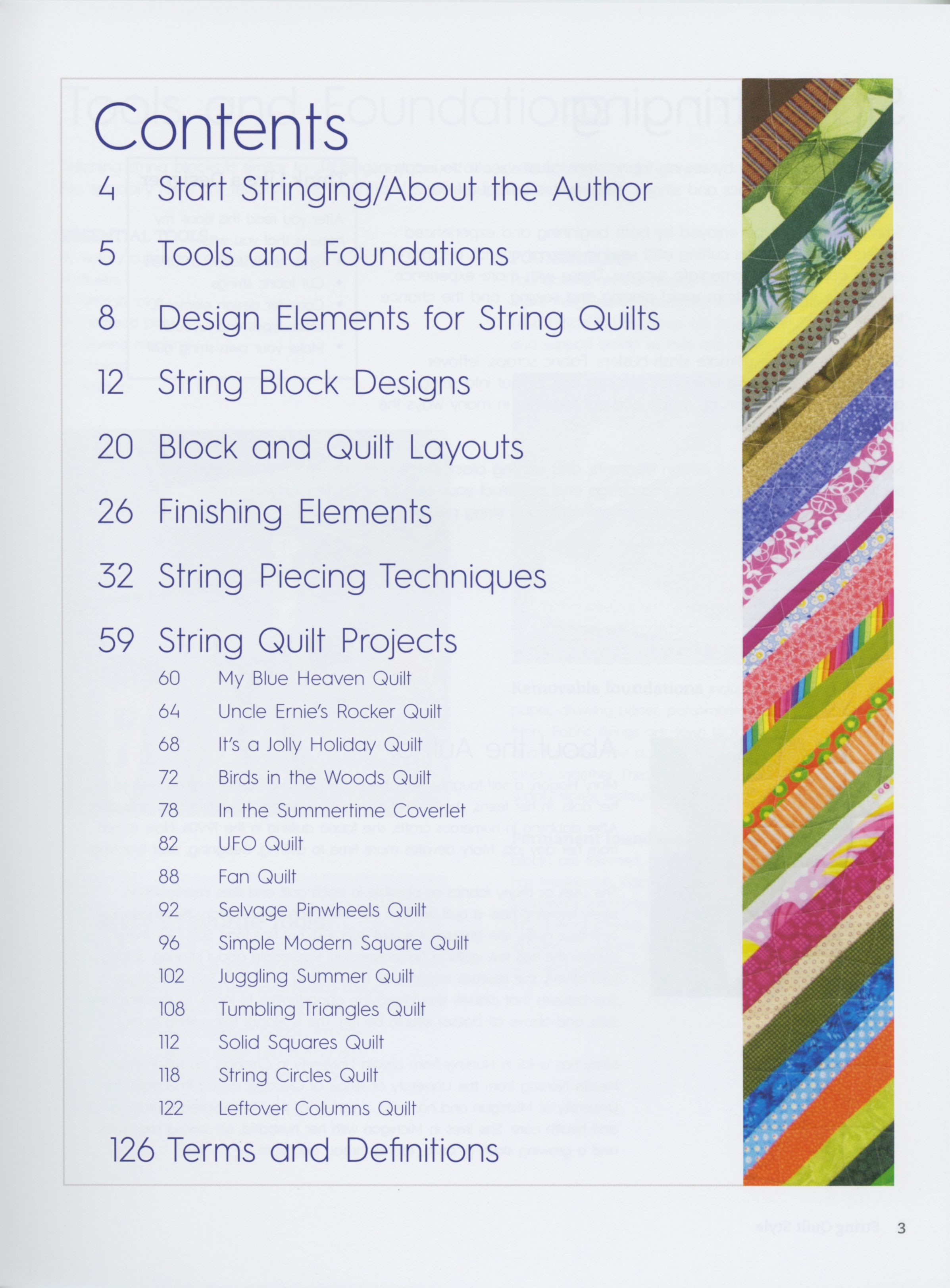 String Quilt Style By Hogan, Mary