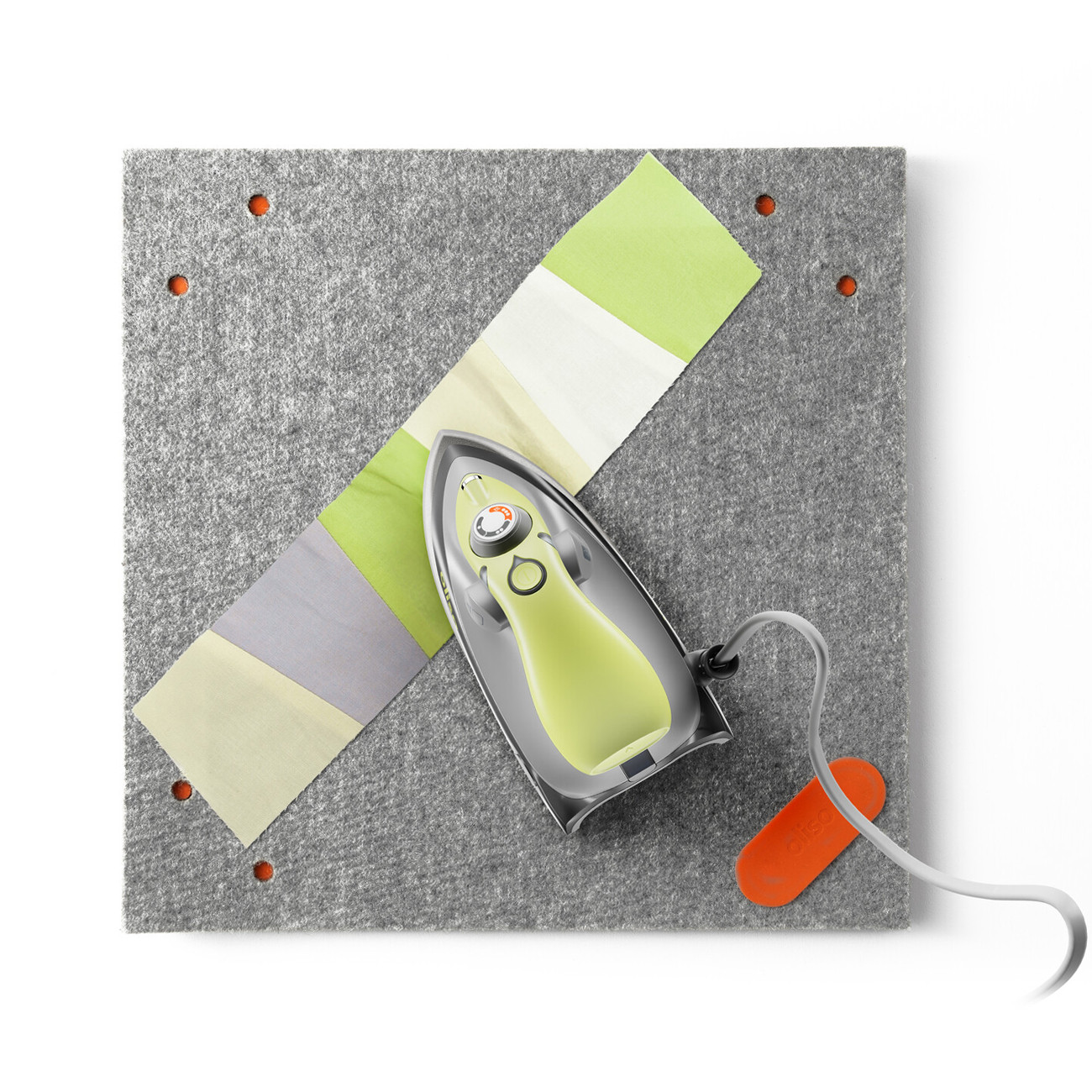 Oliso Mini Iron With Trivet Pistachio