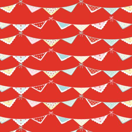 Red Bunting Print