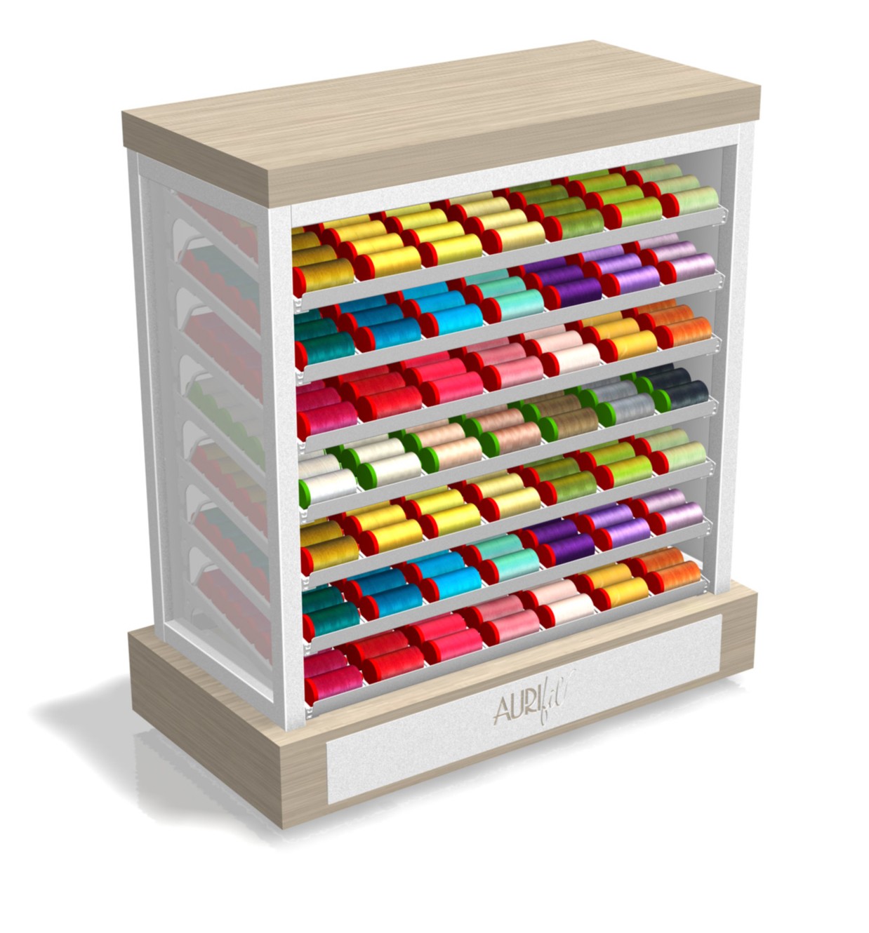 Alto Cotton Thread Display 50wt 490 Small Spools