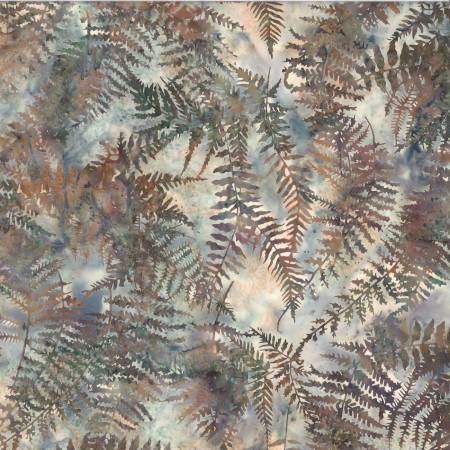 Woodland Batiks Fern Toss Earl Grey By Ryan, McKenna