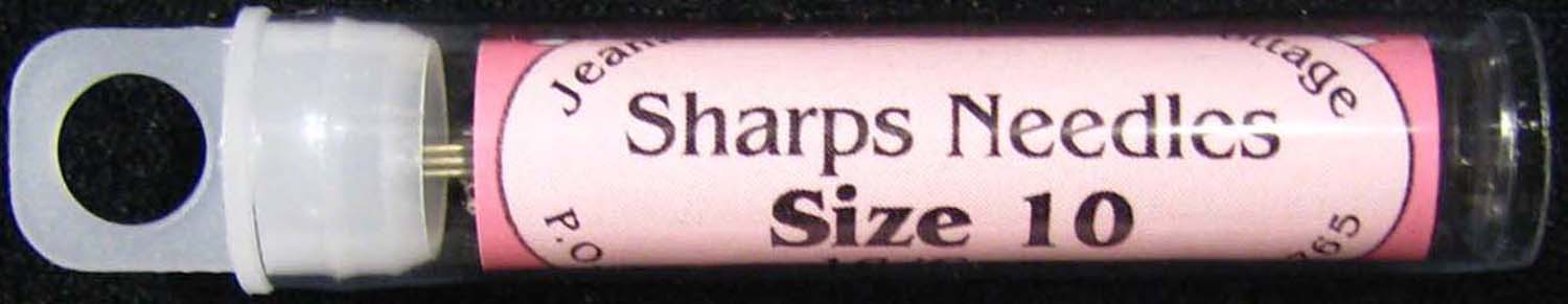Foxglove Cottage Sharps Needle Size 10 16ct By Kimball, Jeana
