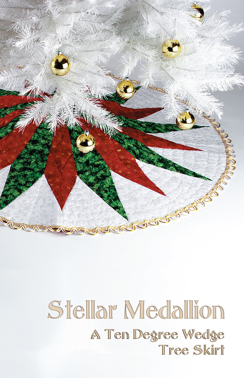 Stellar Medallion A Ten Degree Wedge Tree Skirt By Phillips, Cheryl