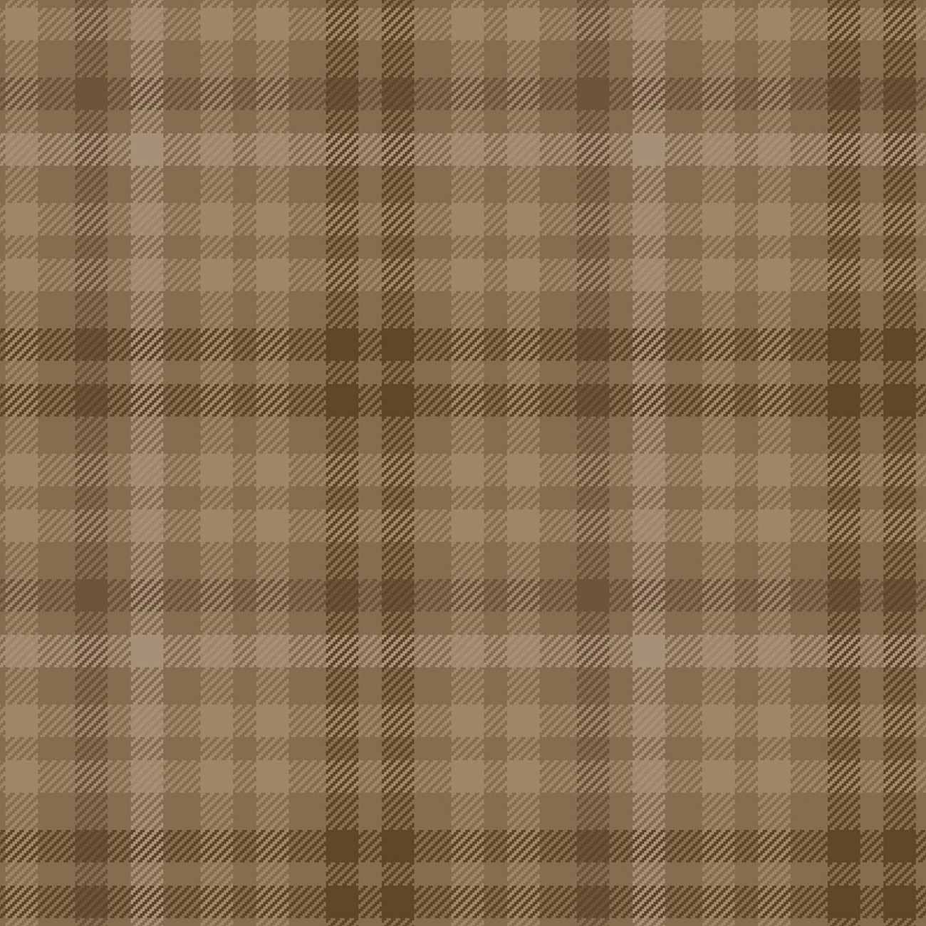 Tan Plaids Flannel Soft & Subtle