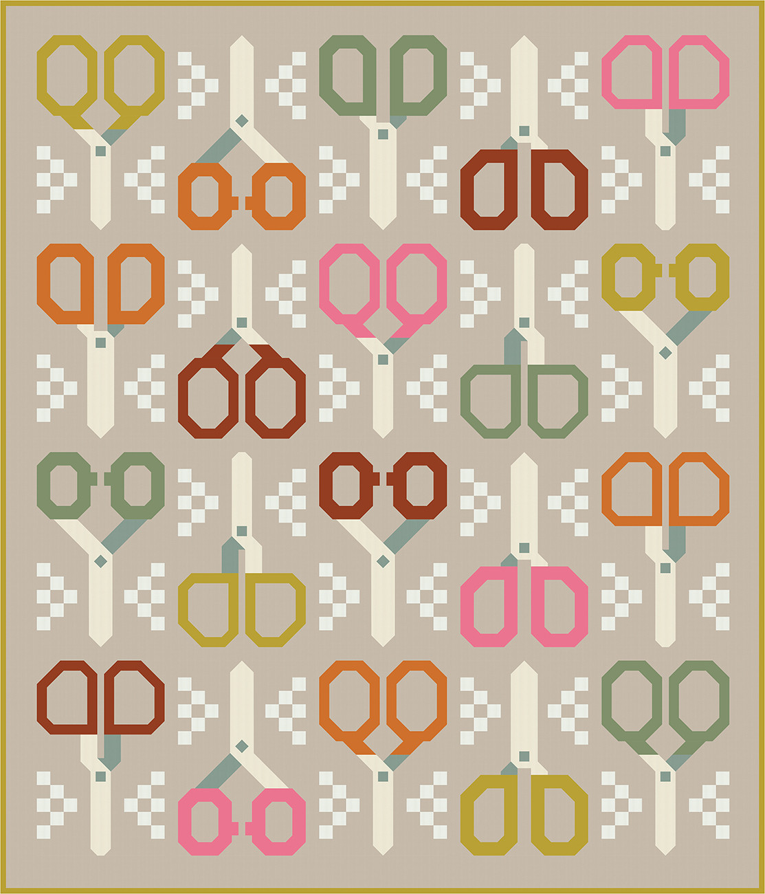 Stay Sharp Quilt Pattern