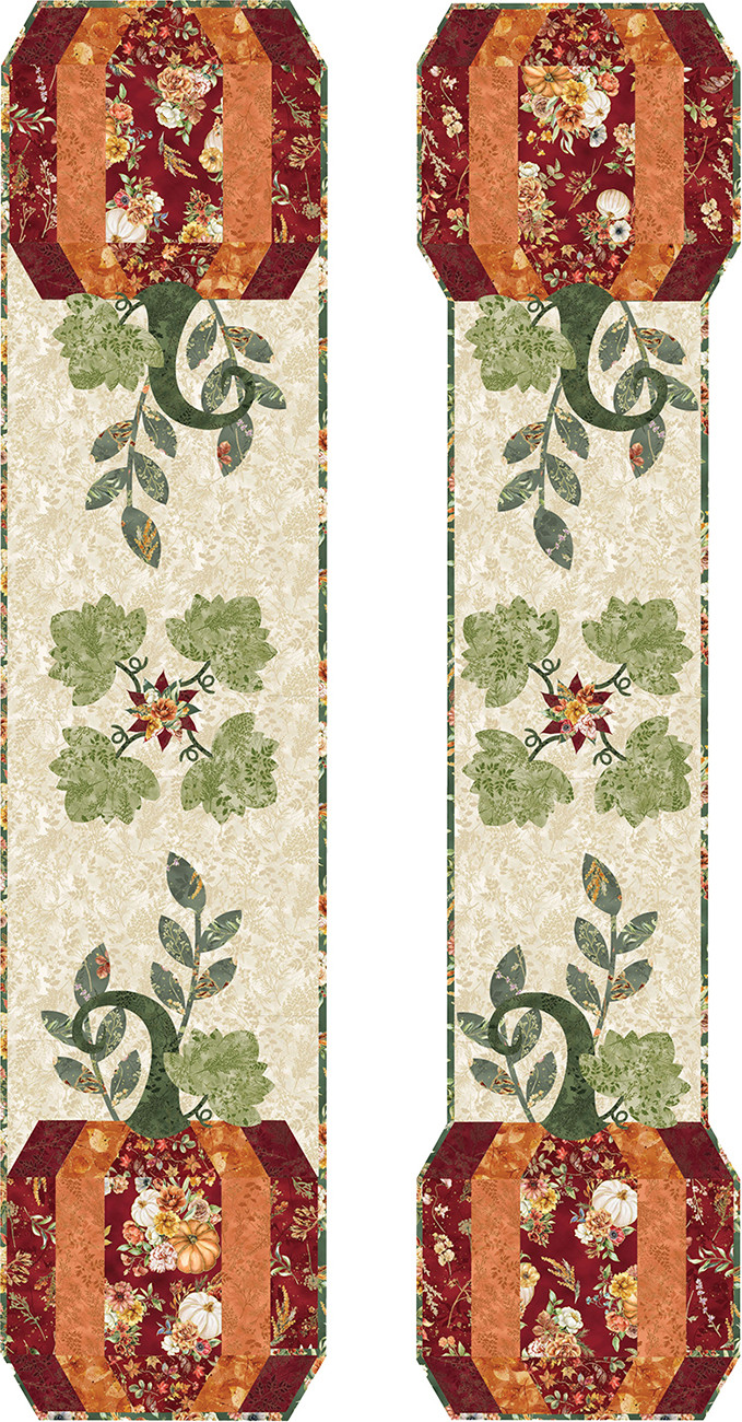 Pumpkin Harvest Bouquet Table Runner Kit