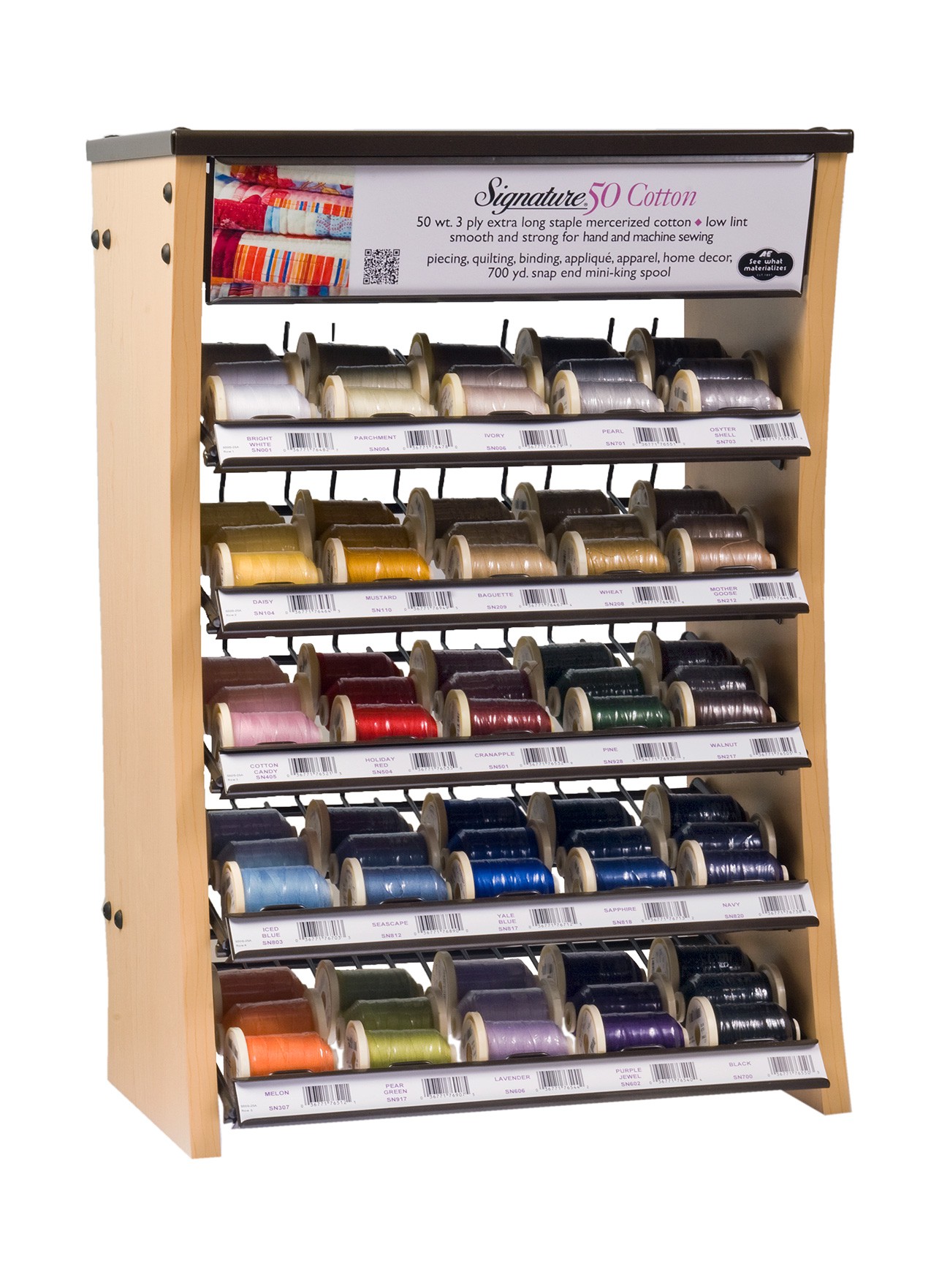 Signature Rack First 25 Solid 50wt Cotton