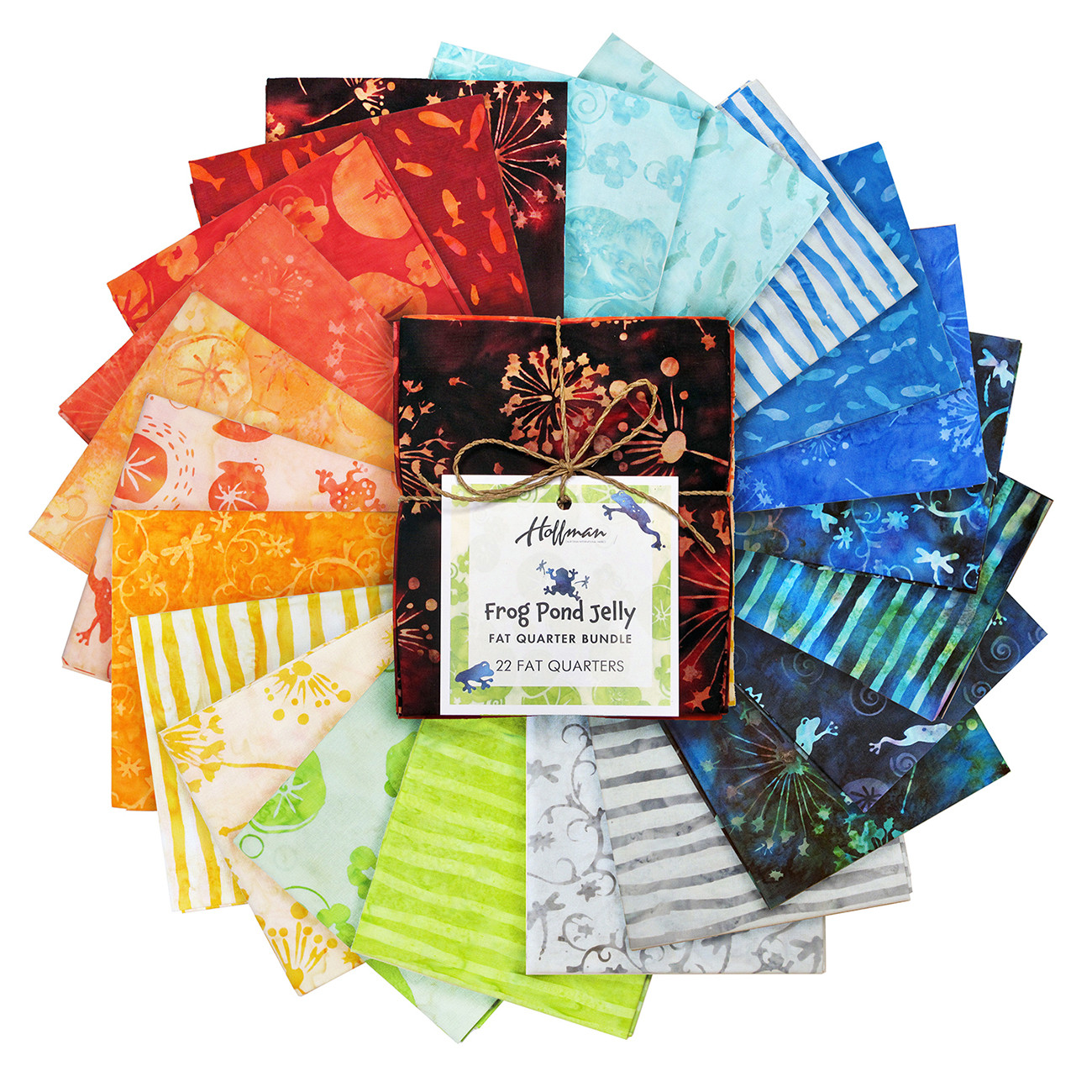 Fat Quarter Bali Batik Susan Claire 22pcs/bundle