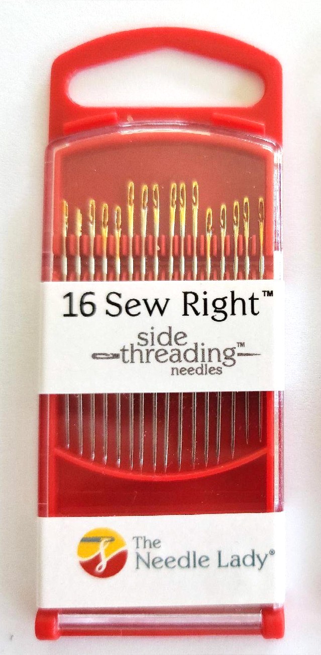 The Needle Lady's Side Threading Needles 16pc