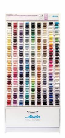 Cotton Silk Finish 50wt Thread Assortment 1500 Solid Color Large ...