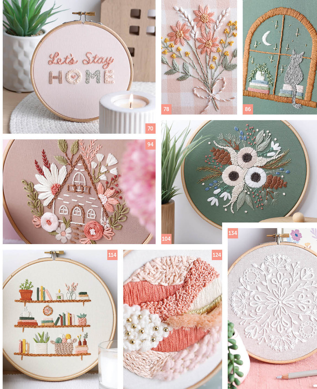 Cozy Stitches: 12 Calm & Creative Embroidery Projects for Absolute ...