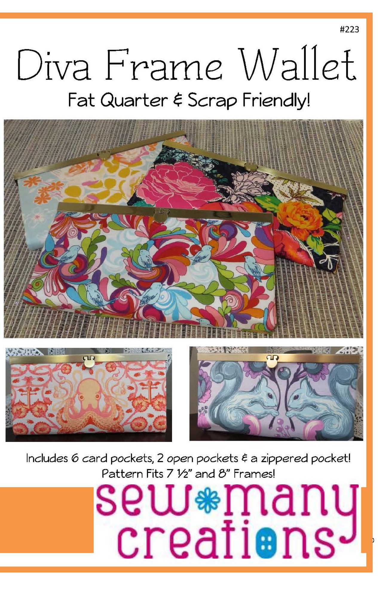 Diva Frame Wallet By VanDenburg, Jessica