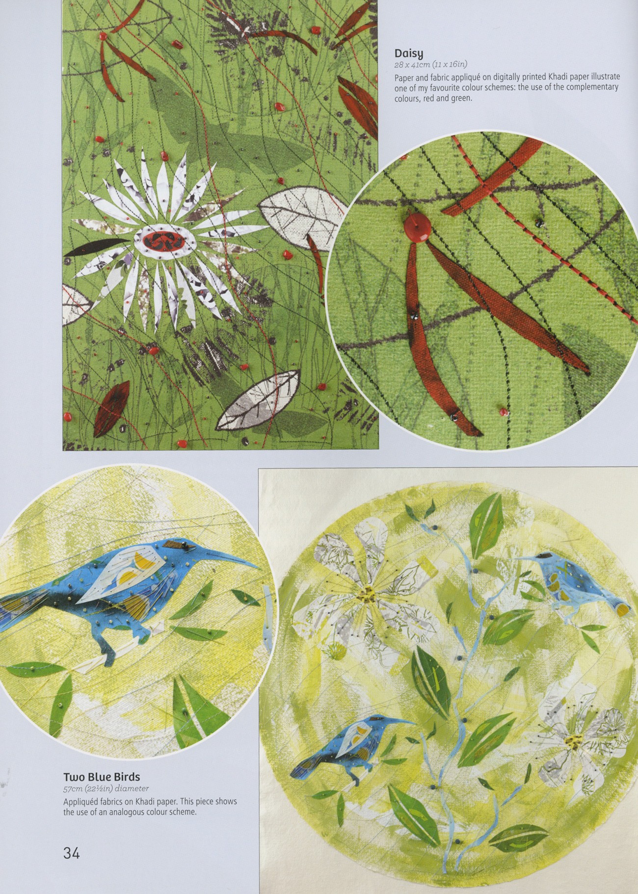 Stitched Textiles: Nature By Small, Ann