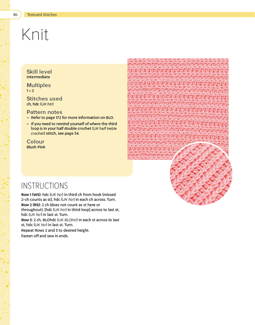 Bella Coco Crochet Stitch Library