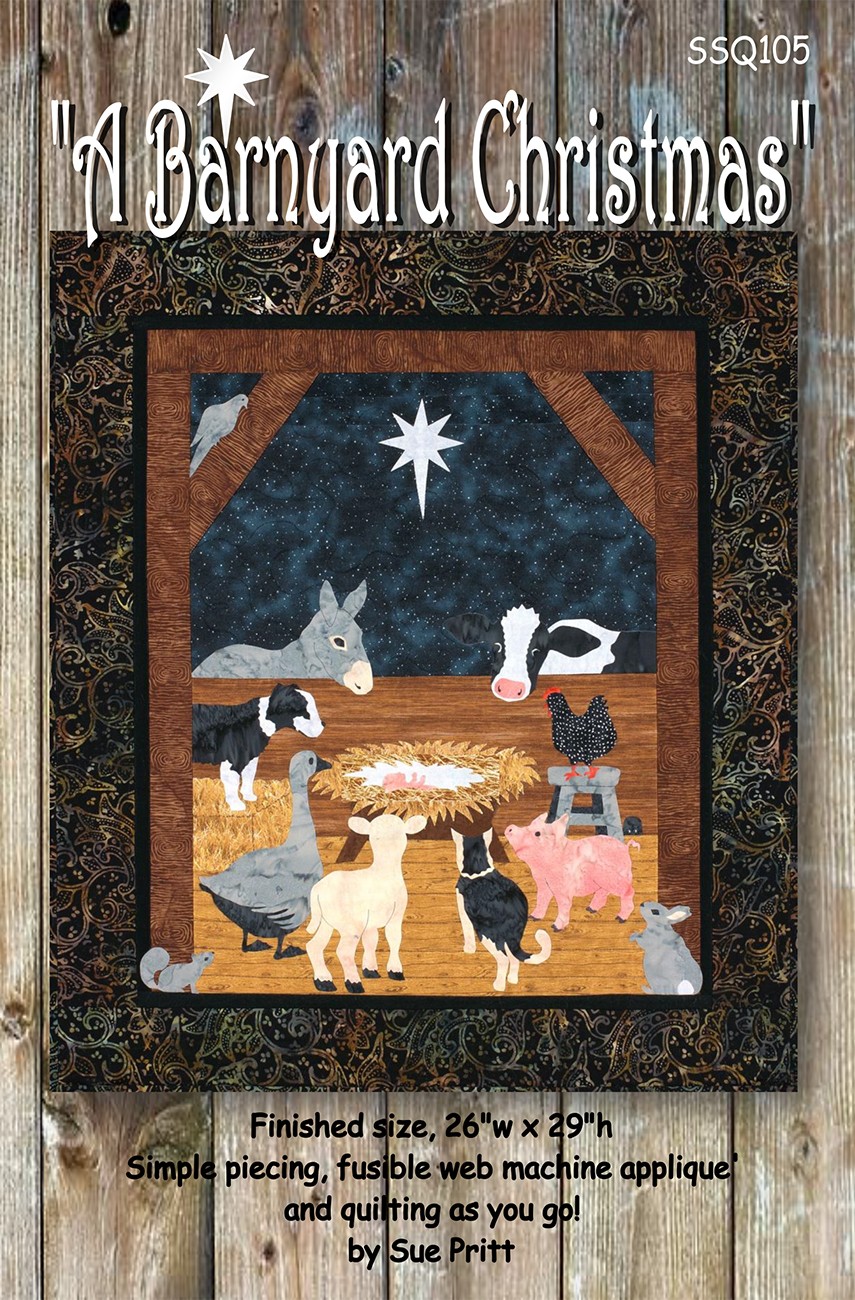 A Barnyard Christmas Pattern By Pritt, Sue
