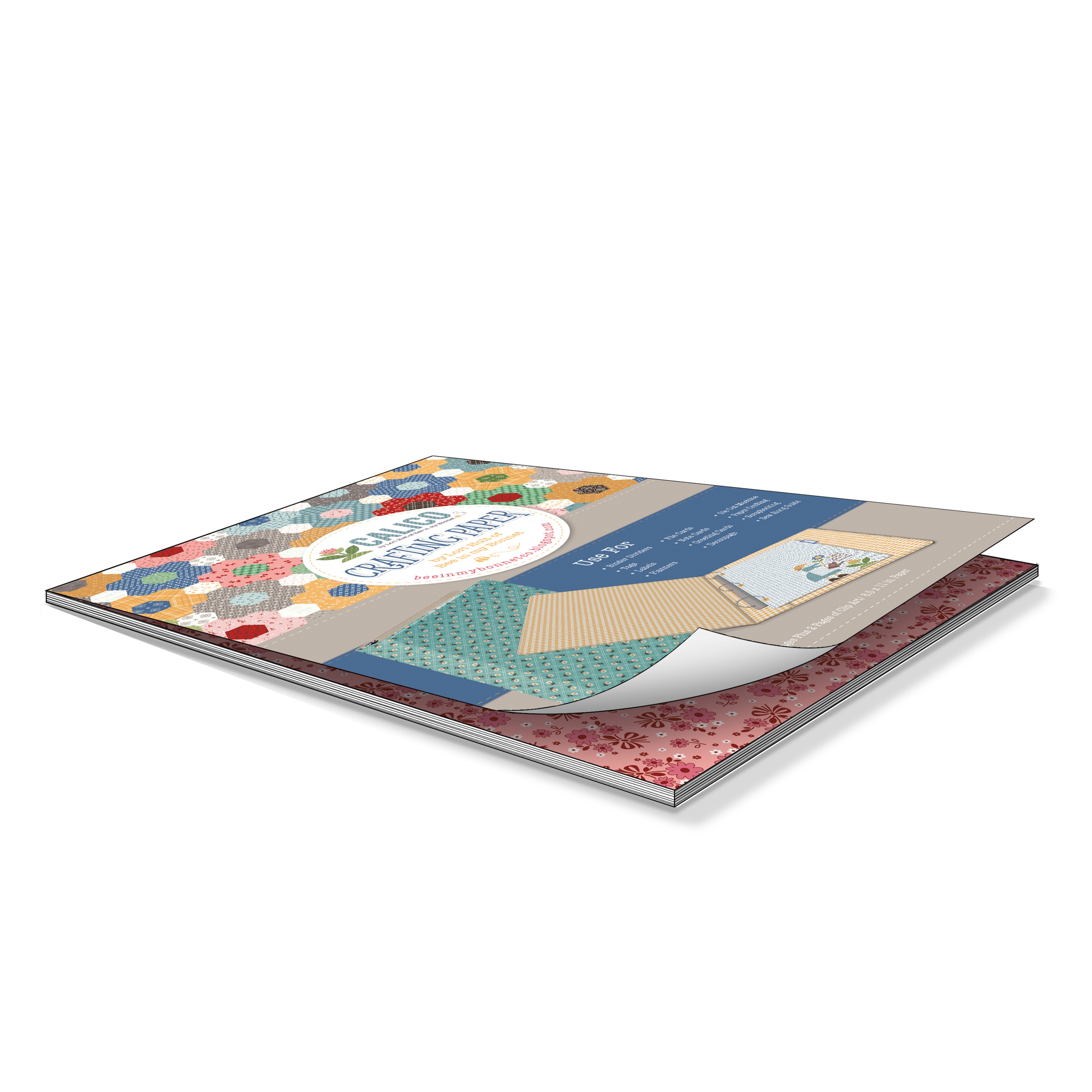 Calico Crafting Paper Pad