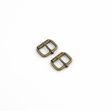 Two 1in Roller Buckles Antique