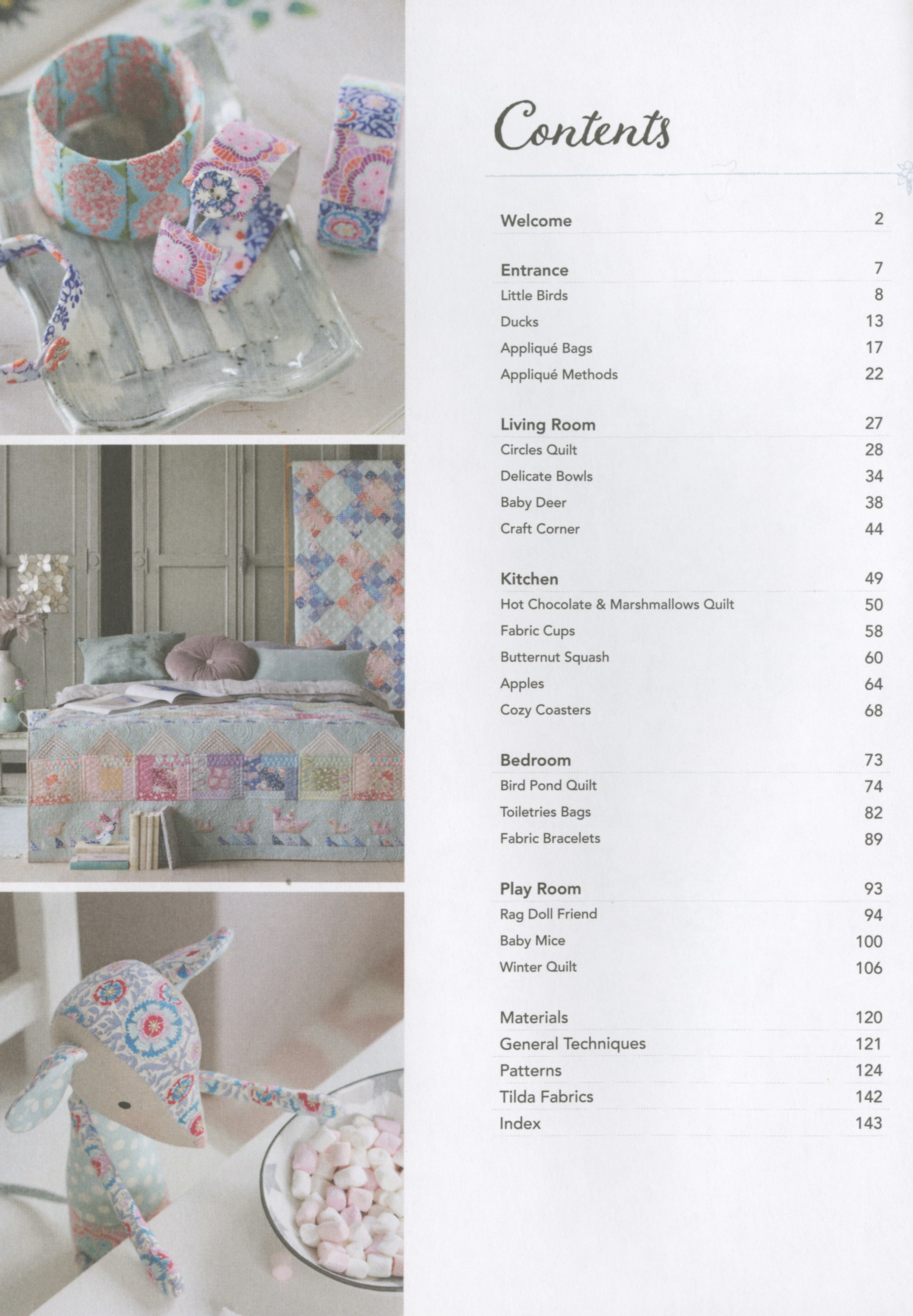 Tilda Hot Chocolate Sewing By Finnanger, Tone