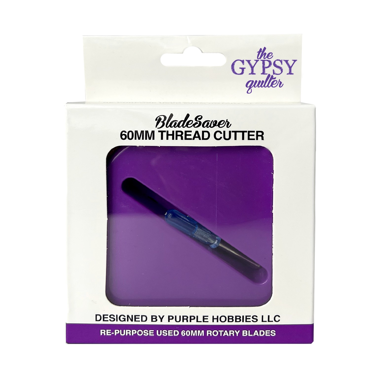 60mm BladeSaver Thread Cutter Gypsy Purple By Purple Hobbies