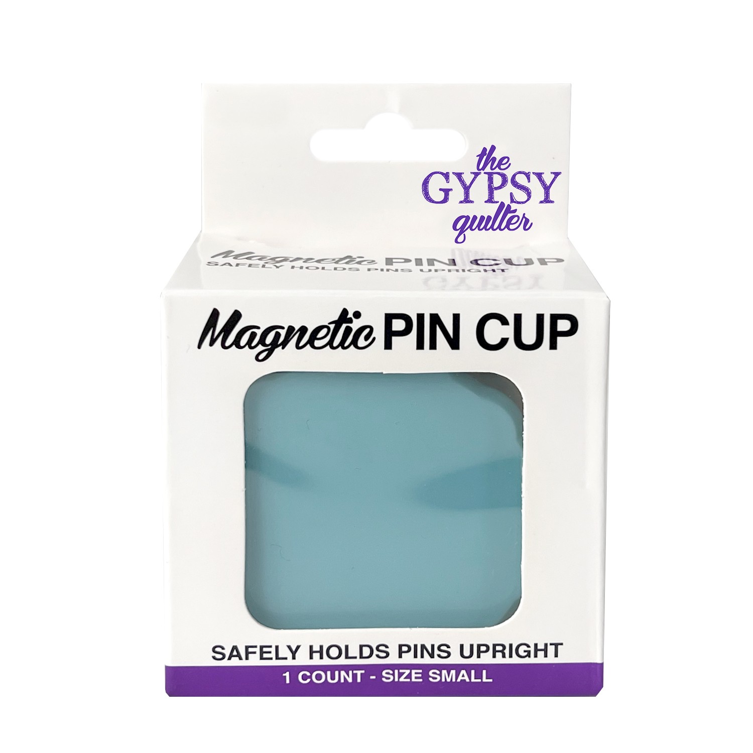 Magnetic Pin Cup Small Bohemian Blue By Purple Hobbies
