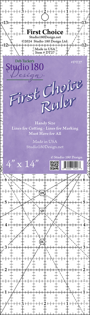First Choice Ruler 4in x 14in