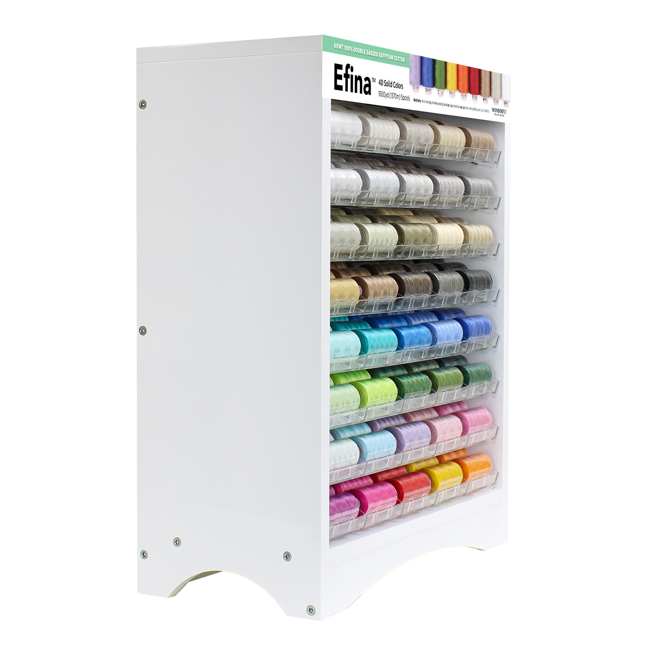 Efina 60wt Cotton Display